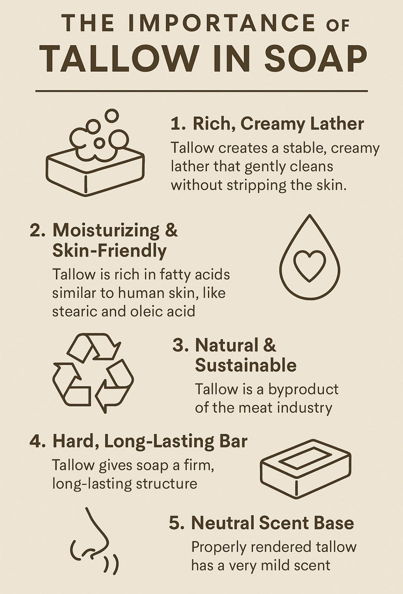 Why Tallow Is the Star Ingredient in Our Soaps – Boston Soap Company